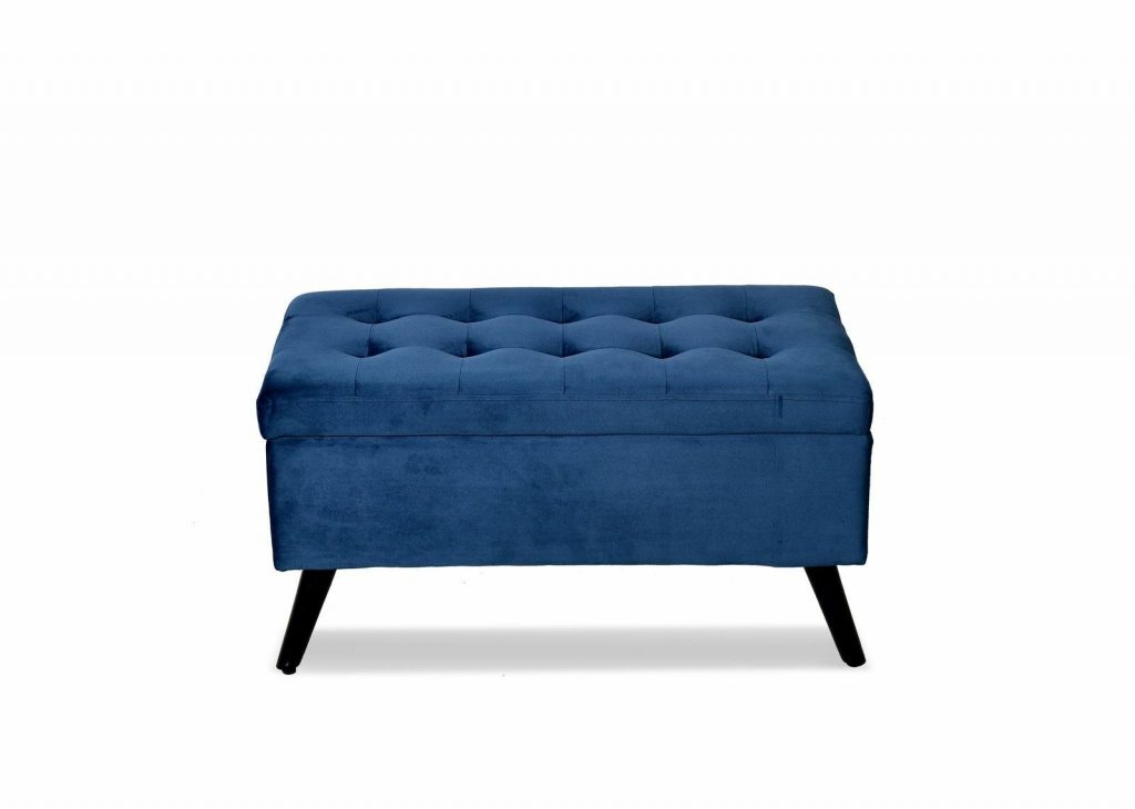 Lulu Storage Footstool – Velvet