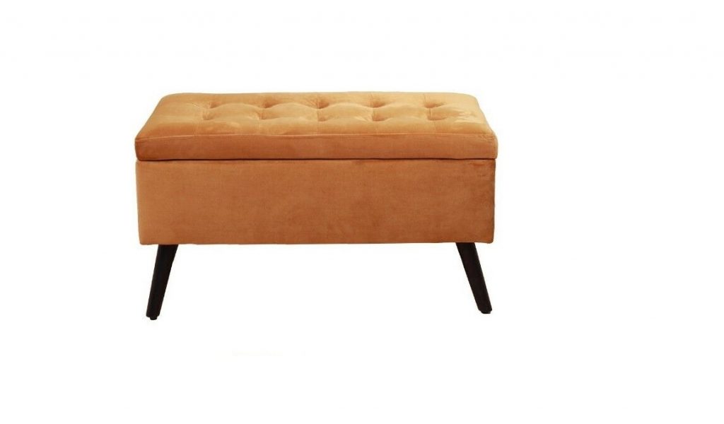 Lulu Storage Footstool – Velvet
