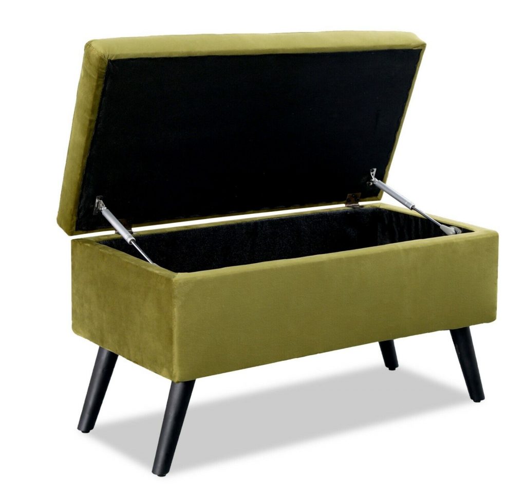Lulu Storage Footstool – Velvet